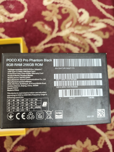 Poco x3 pro ochib qogan