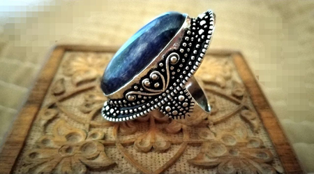 Серебряные серьги