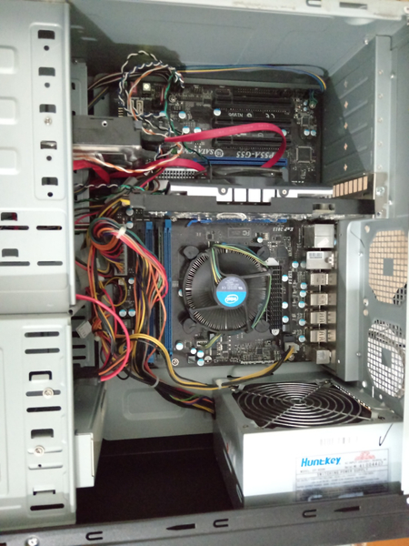 Готовый игровой компьютер DDR3 P55A-G55 в отличном состоянии.