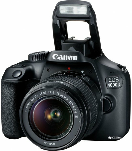 Canon EOS 4000D EF-S 18-55 lll kit. Гарантия 2 года