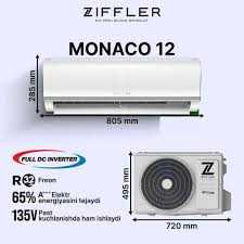 Кондиционер ZIFFLER 12 DC inverter/Акция/ Оптом и в розницу