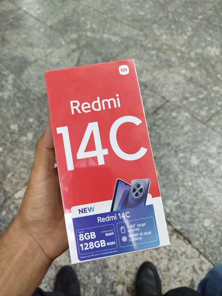 Redmi 14C karopka ochilmagan bonusga 100mingli Airpods  qoshib berilad