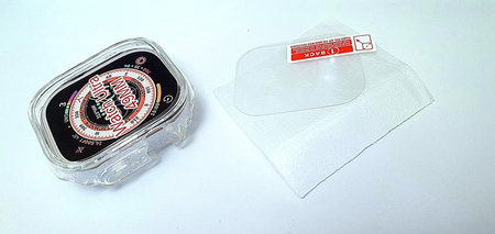 Iwatch ultra uchun g'ilof va laminat