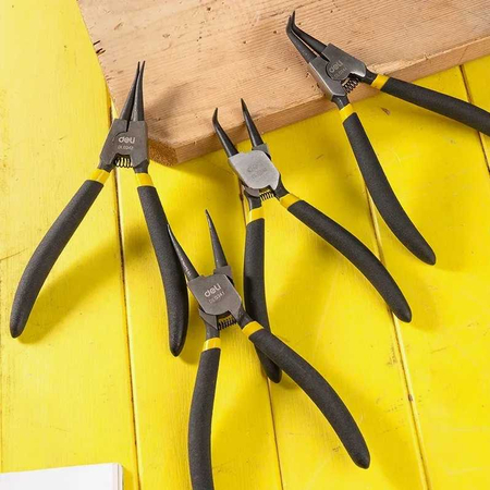 Плоскогубцы для стопорных колец Deli Tools, Dl0331