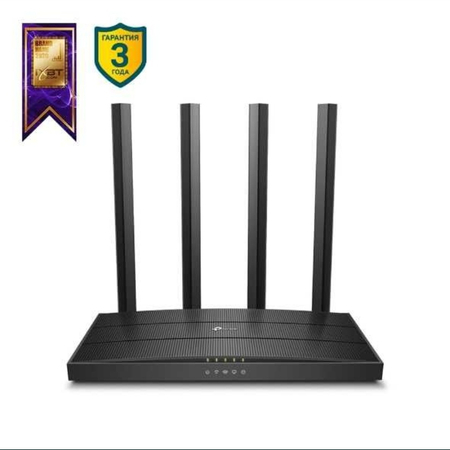 TP-LINK Archer C6 Двухдиапазонный гигабитный роутер Wi-Fi AC 1300
