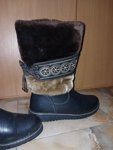 Сапоги тёплые зимние 38