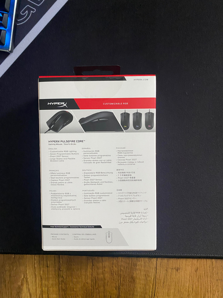 Hyperx Pulsfire Core customizable Rgb