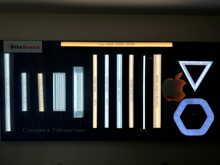 Подвесные линейные светодиодные светильники LED
