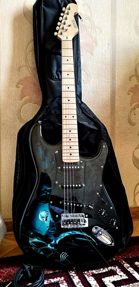 Elektro Gitara. Гитара Obmen bor Notbuk