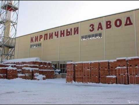 Продаю завод производству кирпича и облицовоч. кирпича можно в кредит