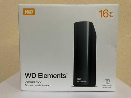 WD Elements 12TB. Новый! В упаковке! Из США!