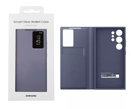 Чехол-книжка Samsung Smart View Wallet Case S24 Ultra