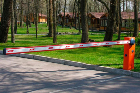 Шлагбаум установка