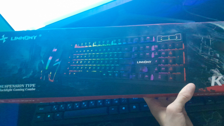 Клавиатура мышка сатылады K-20 RGB подсветка