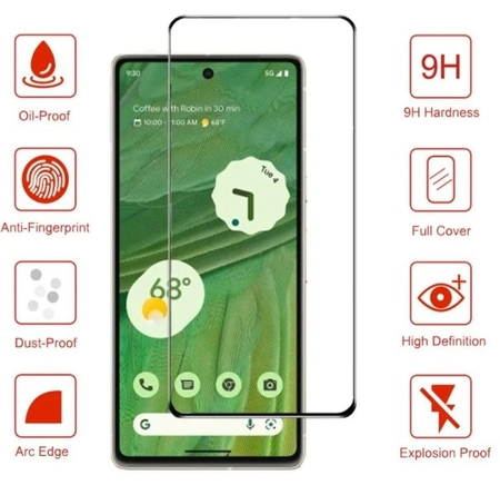 Chexol va steklo Google pixel 6.6a 6pro.7.7a.7pro larga.