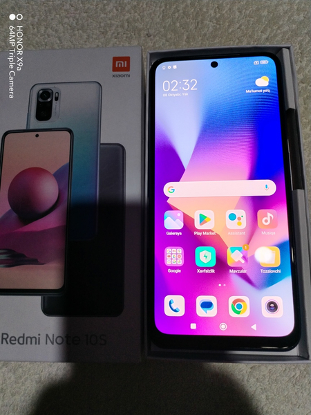 Redmi note 10s  6+2/128 GB