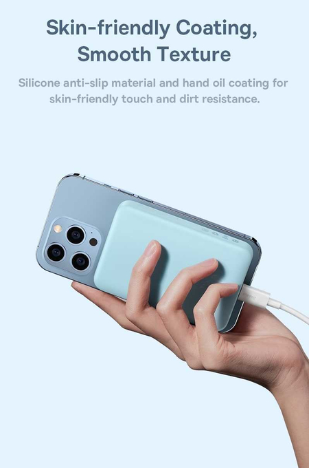 Baseus Внешний аккумулятор 10000mAh 20W с кабелем Type-C - Type-C 60W