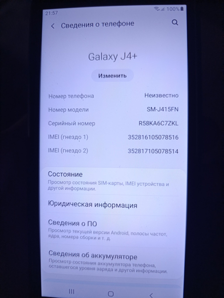 Samsung J4+ sotiladi