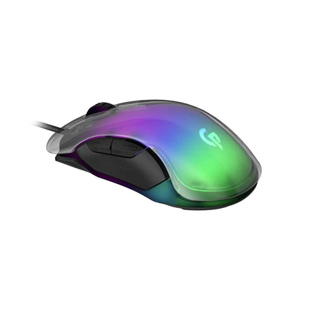Геймерская Мышка Porodo RGB 8D Crystal Shell 12800 DPI