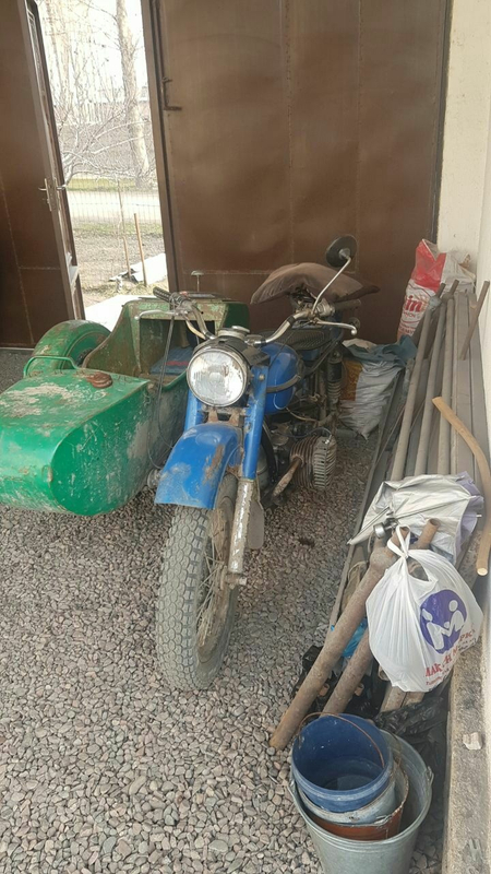 Мотоцикл урал с двигателем от к750