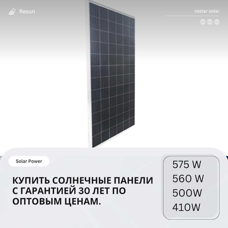Cолнечная панель по оптовой цене / Quyosh panel optom narxda