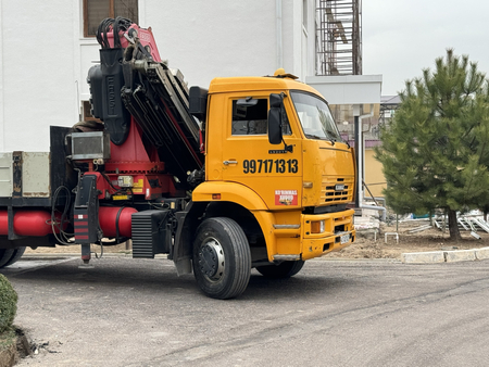 Manipulyator kamaz kondisaner polniy full