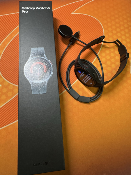 Samsung galaxy watch 5 pro!