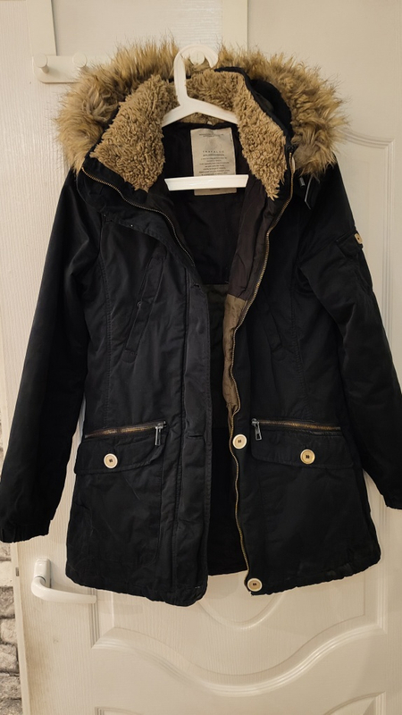 Парка от ZARA , размер s,m