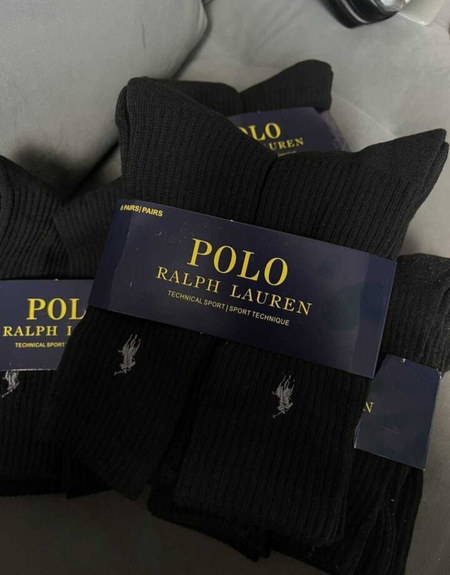 Носки polo ralph lauren, в упаковке 6 пар.