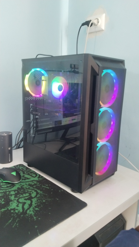 Intel I7 4770/AsusH81/8Gb/PNY 120/HDD 500/SapfirRx570/GamePower500/MYP