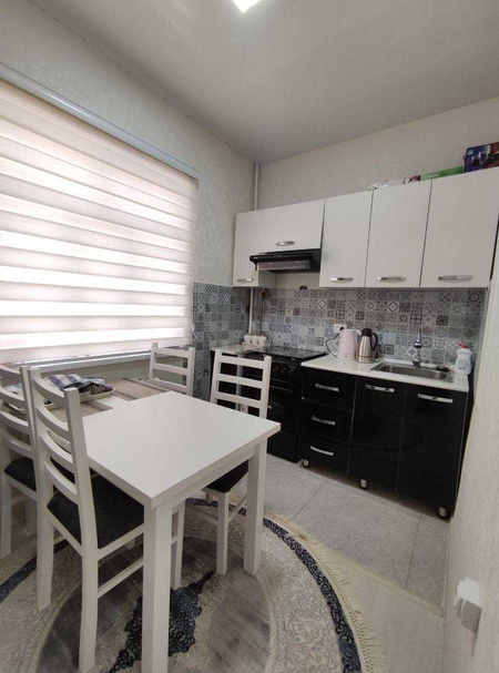 Карасу-1 1(2)-комнатная 3/5 38 м² 2х3 балкон евроремонт мебель техника