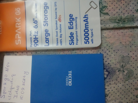 Texno spark Go BG6