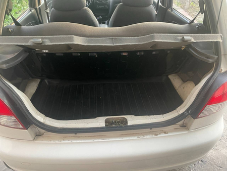 Matiz Chevrolet белый