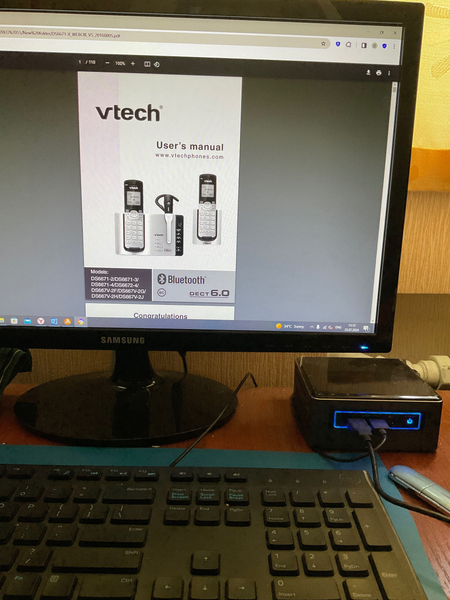 Радиотелефон Vtech c возможностью подключения к сотовой сети