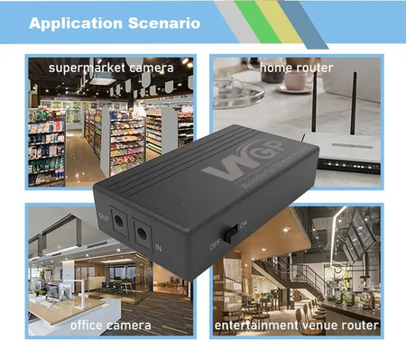 WiFi Router uchun Mini Ups optom narxida