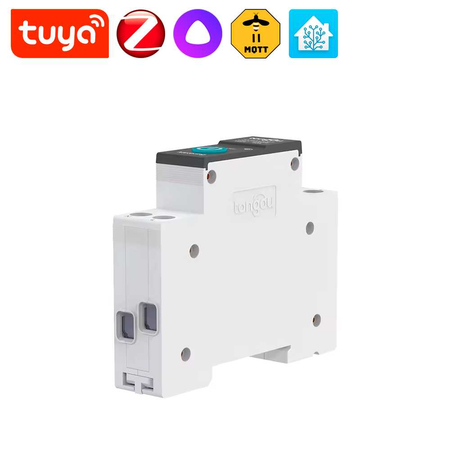 Автоматический выключатель для установки на дин рейку - ZigBee 10A
