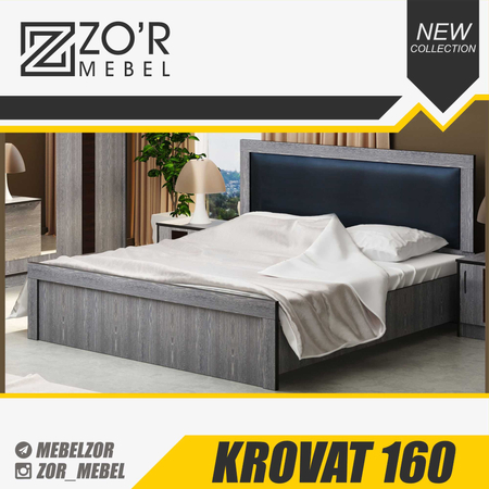 Sifatli Mebel fabrikasidan Yotoqxona karavati, karavot, krovat