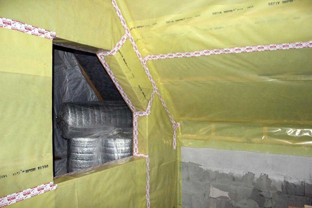 Пленка пароизоляционная желтая 100 м2