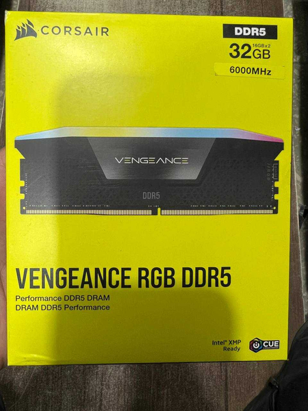 Corsair Venegance RGB DDR5 32GB (2x16gb) 6000mhz
