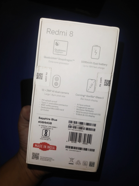 Redmi 8 64 gb и 4 gb RAM