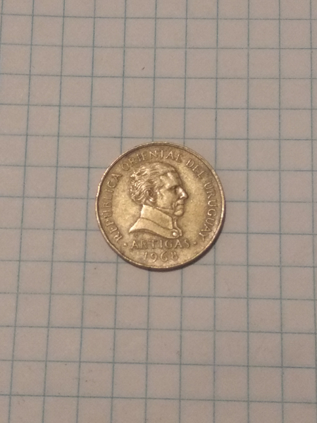 Коллекционная монета 5 PESOS 1968 (ОРИГИНАЛ)