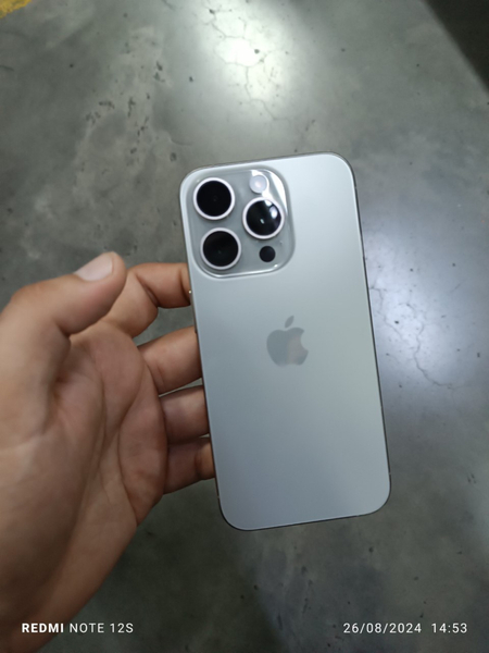 Iphone 15 pro Titan 128 Dual sim Ideal