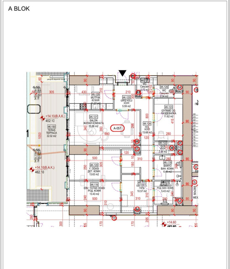 ЖК Nest one 5/4/51 140 кв.м