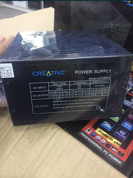 Продается блоки питание CREATIVE 500w
