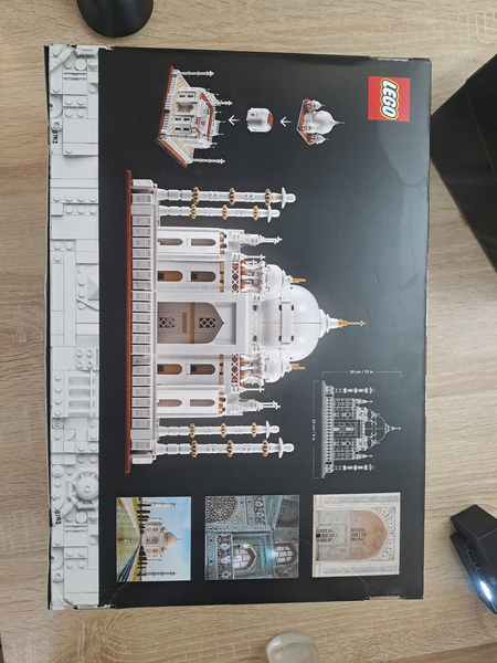 Набор лего lego architecture тадж махал