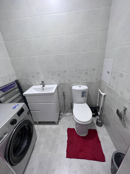 2х комнатная квартира, Сергели 8 в новостройке, евро ремонт.