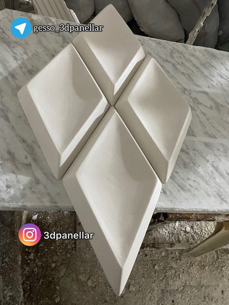 3д панель RAPID | 3D panel | гипс | десор decor 3Dpanel