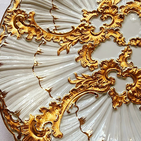 Старинное блюдо Meissen