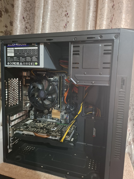 Игровой Комплект на ддр4 16 гб, i3, 6 гб видеокарта( без монитора)