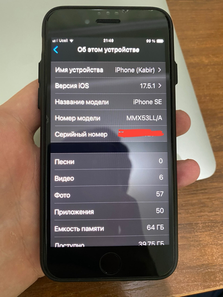 Iphone se3 64Gigabayt